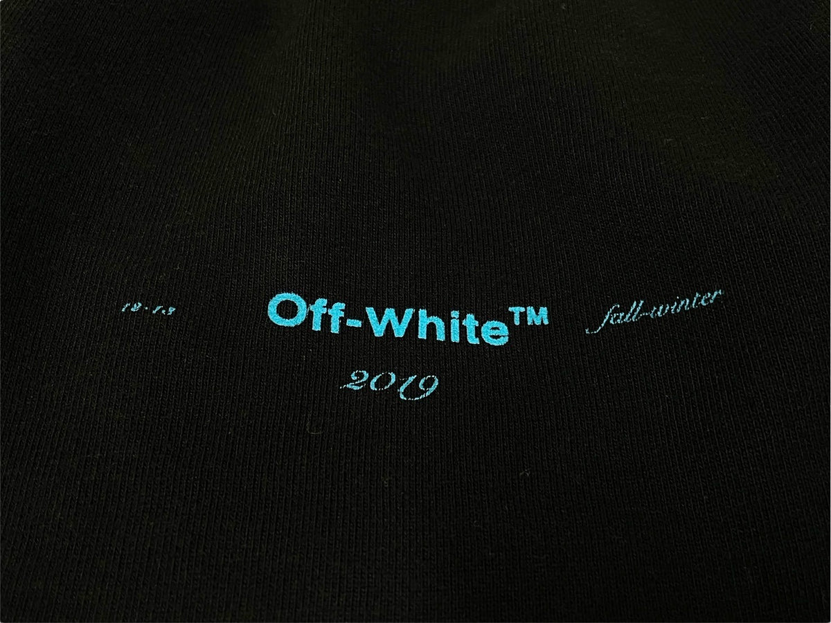 OFF-WHITE オフホワイト スウェットショーツ OMCI005F18192032 ブラック ピンク ブルー サイズL 良品 中古 ...